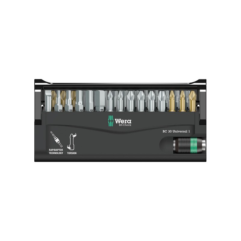 Wera Bit-Check 30 Universal 1 für 200 °P + 27,99 € » portofrei ...