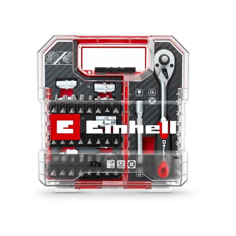 Einhell Werkzeug-Set 37-tlg. für 200 °P + 27,99 € » portofrei bestellen ...