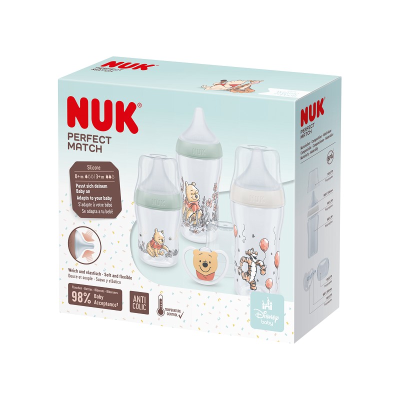 NUK Perfect Match Disney Winnie the Pooh Set für 200 °P + 32,99 ...